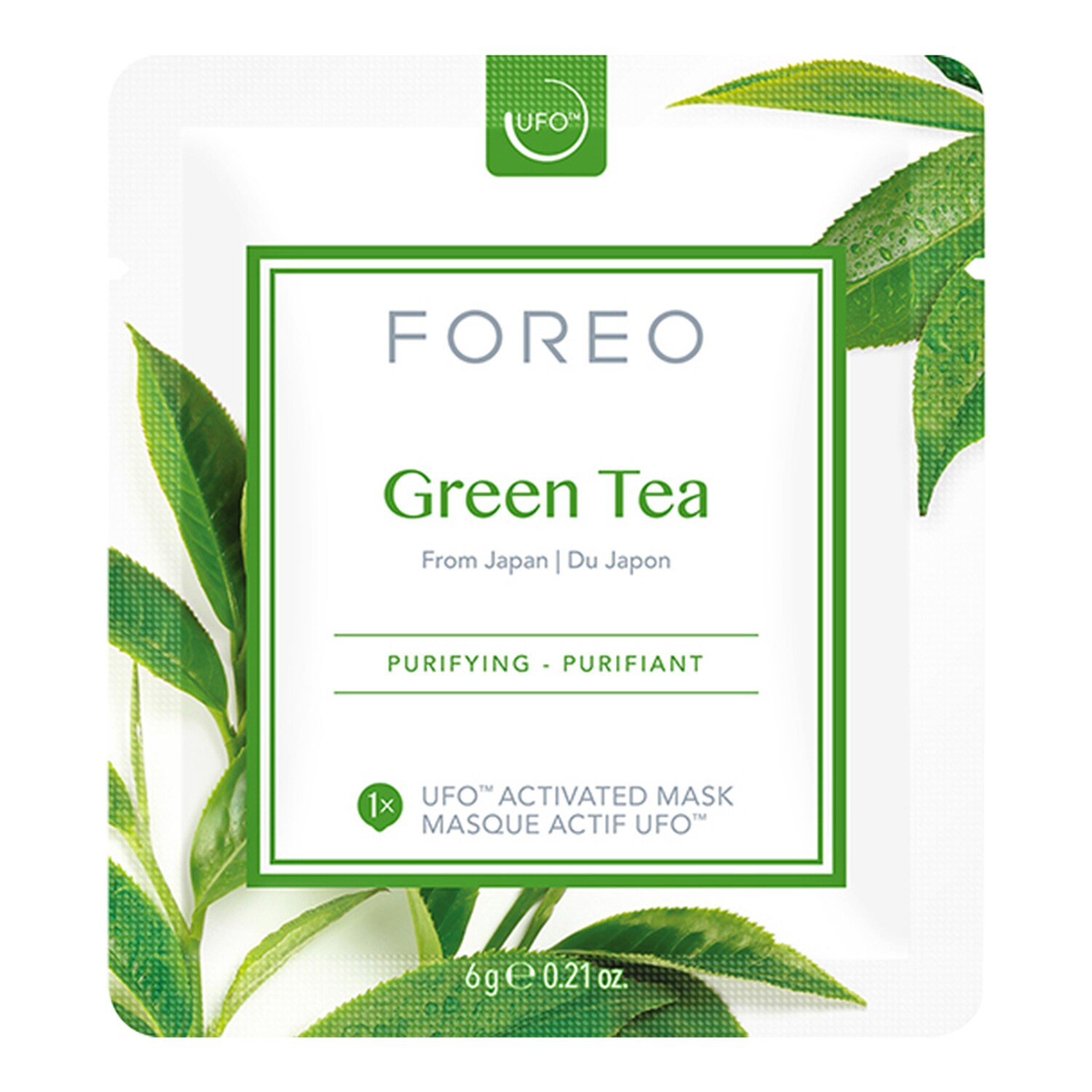 UFO ™ Mask Green Tea - Masque Visage Purifiant de FOREO ≡ SEPHORA