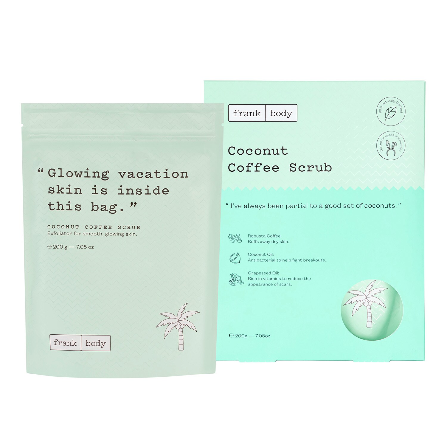 Coconut Coffee - Scrub FRANKBODY ≡ SEPHORA