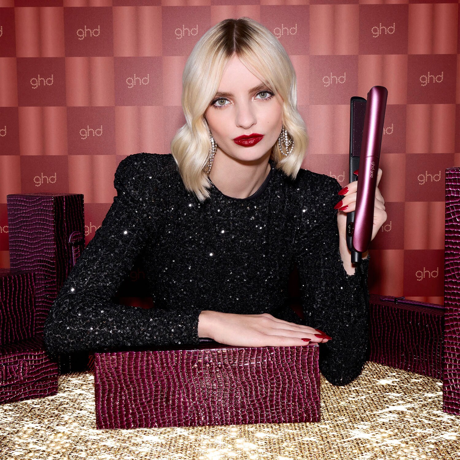 Cherry Chic gold® - Styler GHD ≡ SEPHORA