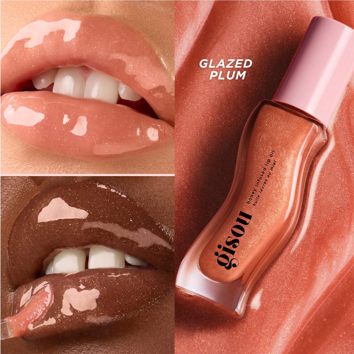 Honey Infused Gloss Hour Edition - Coffret de óleos labiais Gisou ≡ SEPHORA