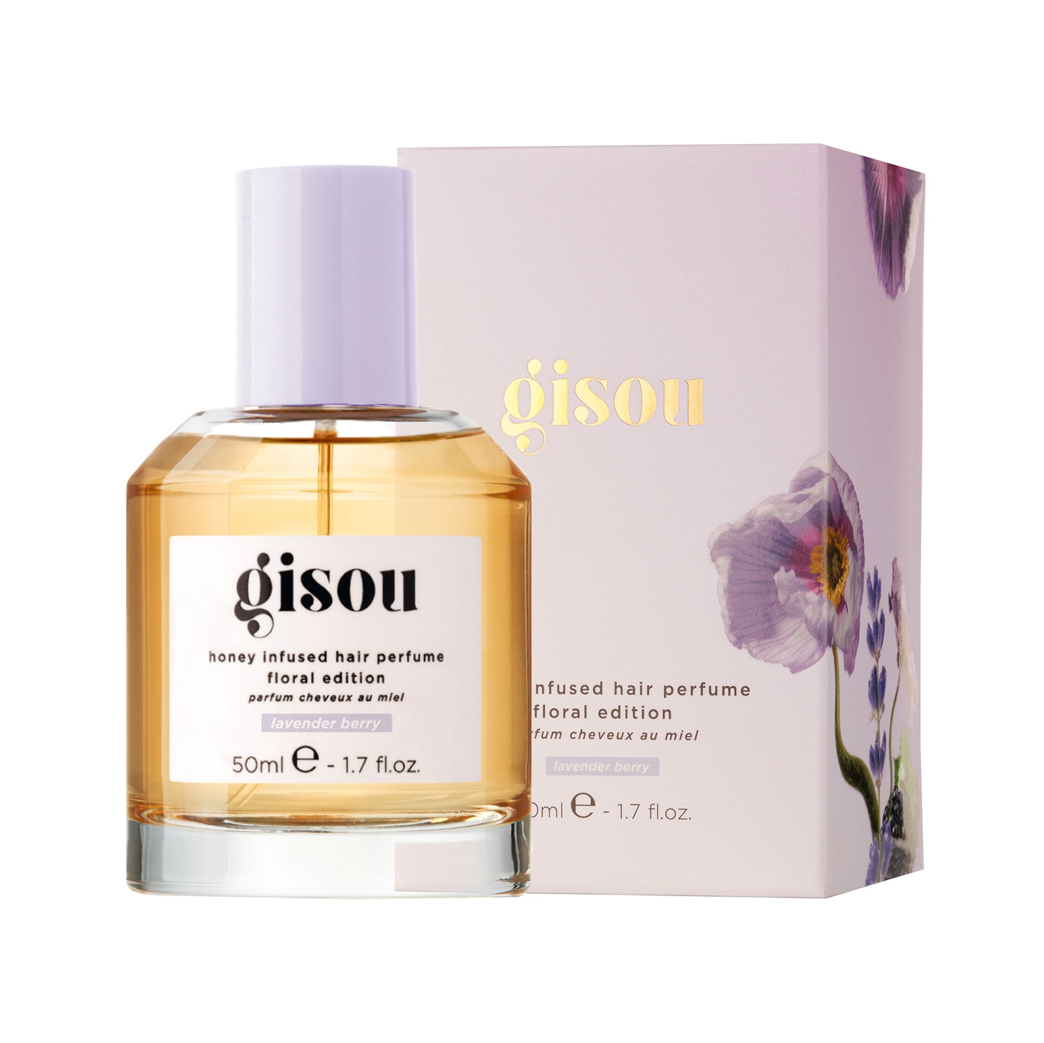 Gisou - Honey Infused Hair Perfume - Lavender Berry