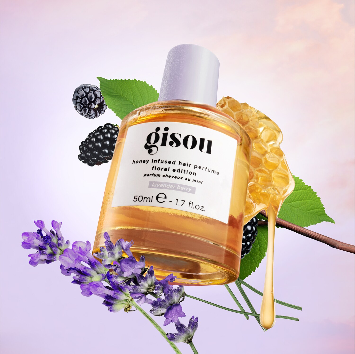 Gisou - Honey Infused Hair Perfume - Lavender Berry