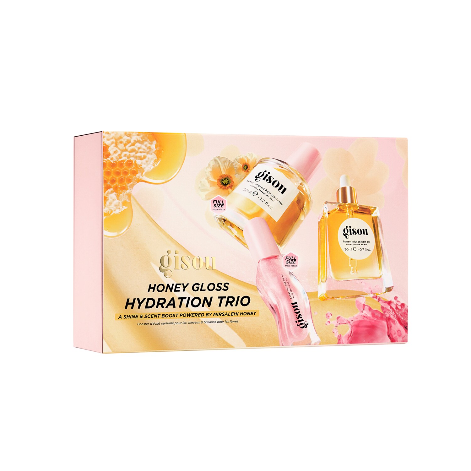 Honey Gloss Hydration Trio - Bestseller-Set von GISOU ≡ SEPHORA