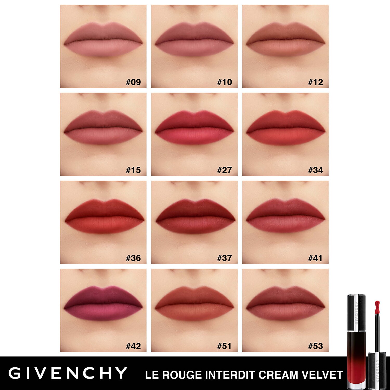 Le Rouge Interdit Cream Velvet von GIVENCHY ≡ SEPHORA