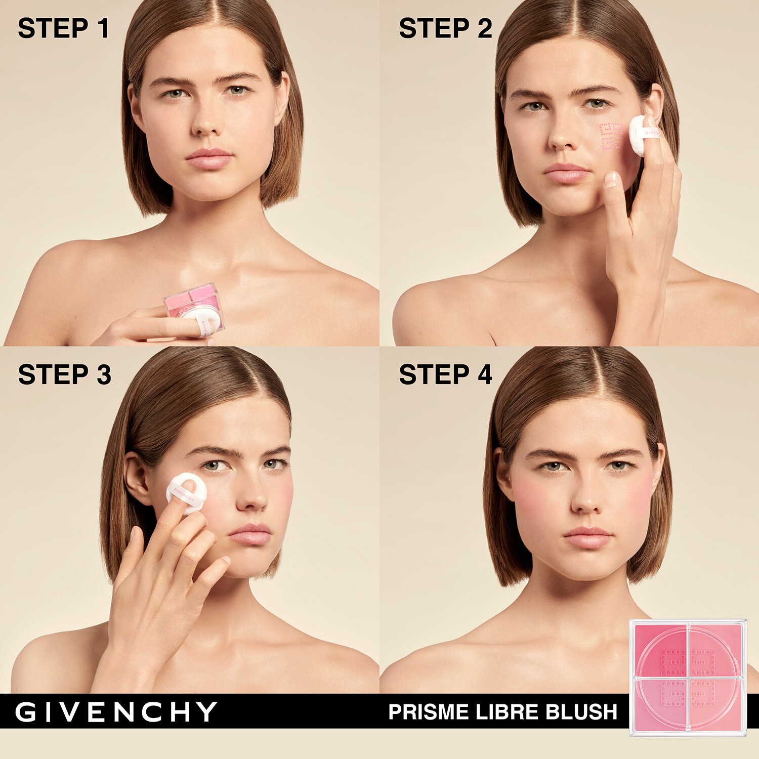 Prisme Libre Blush - Rouge Mit 4 Farbtönen von GIVENCHY ≡ SEPHORA