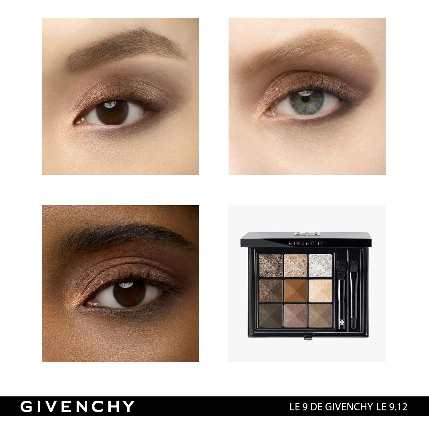 Le 9 de Givenchy - Palette di Ombretti Multi-Finish Tenuta 12h di ...