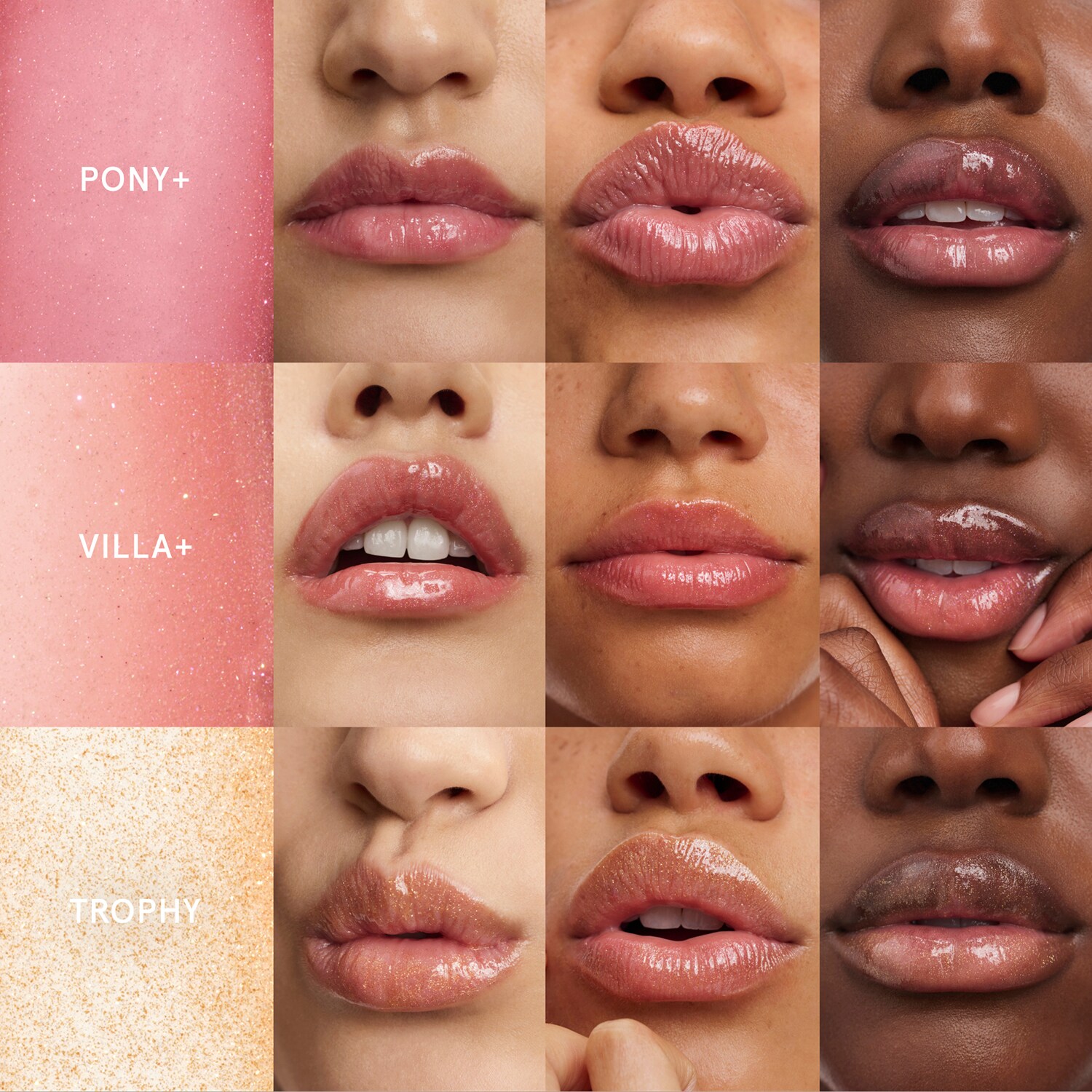 Ultralip High Shine Lipstick Trio - Coffret Rouge à Lèvres de GLOSSIER ≡ SEPHORA