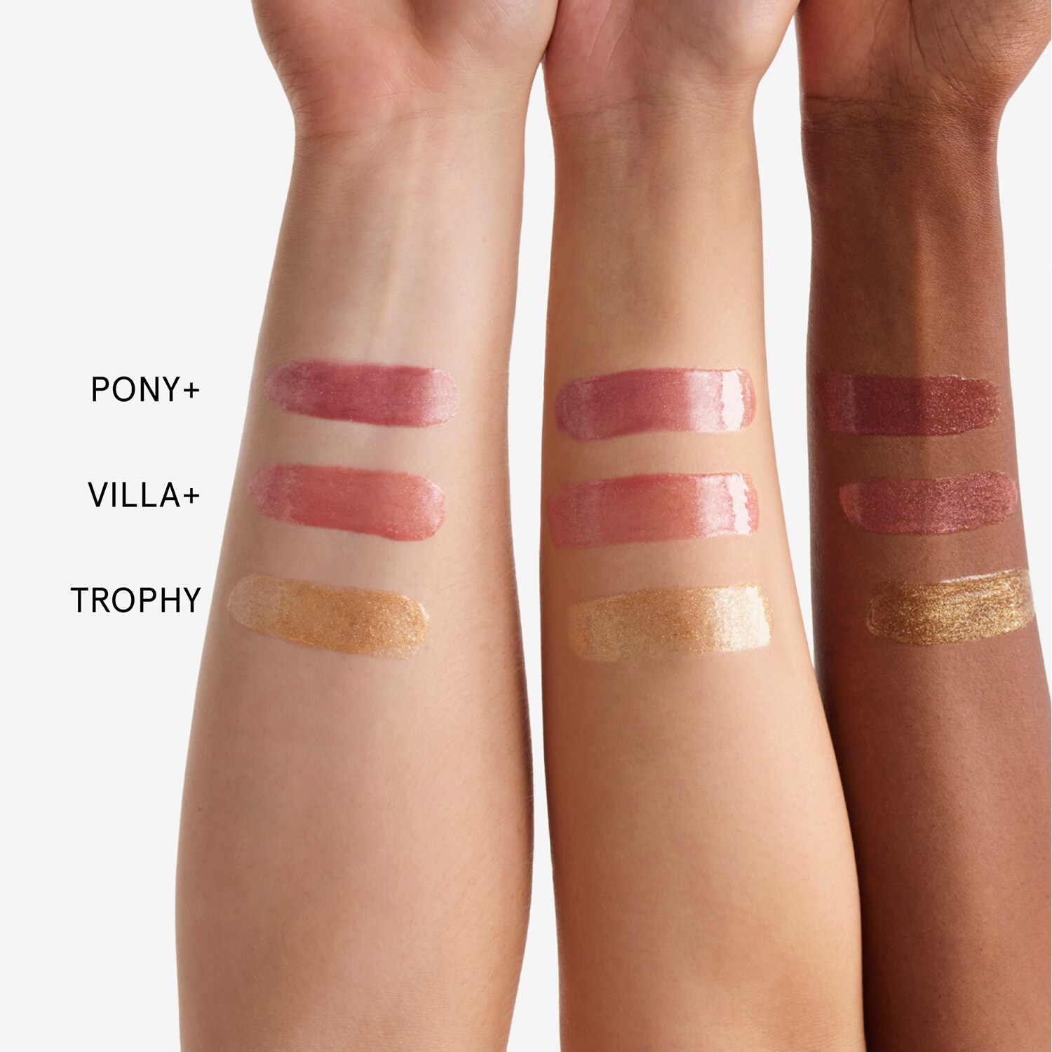 Ultralip High Shine Lipstick Trio - Coffret Rouge à Lèvres de GLOSSIER ≡ SEPHORA