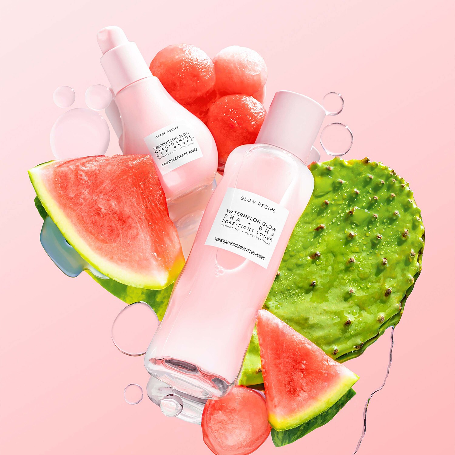 Watermelon Glow Dew Drops - Sérum pour le visage Gouttes Rosées à la ...