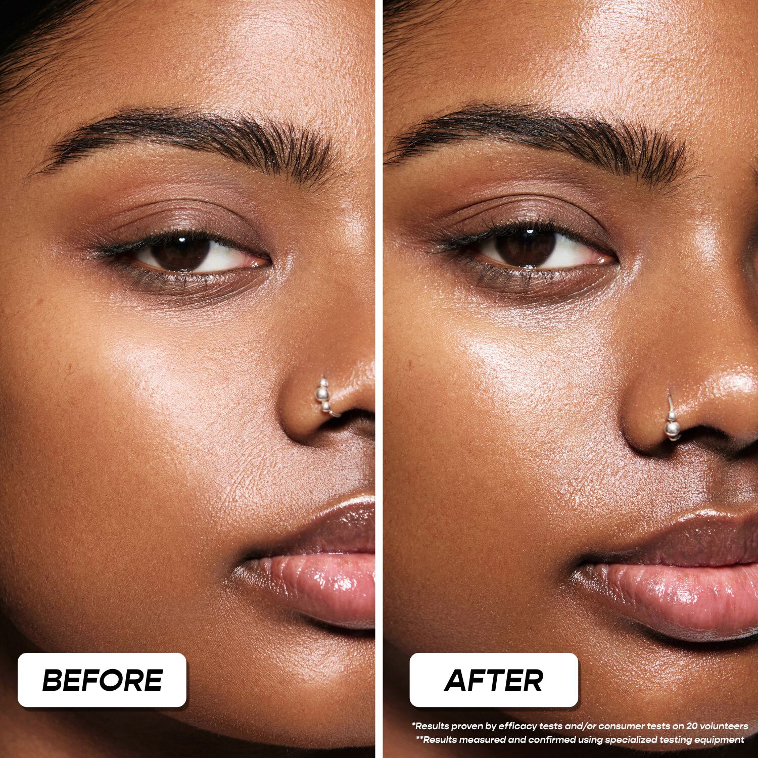 A.M. GLOW Before Noon - Rozświetlające mleczko z ceramidami i GLOWERY ≡ ...