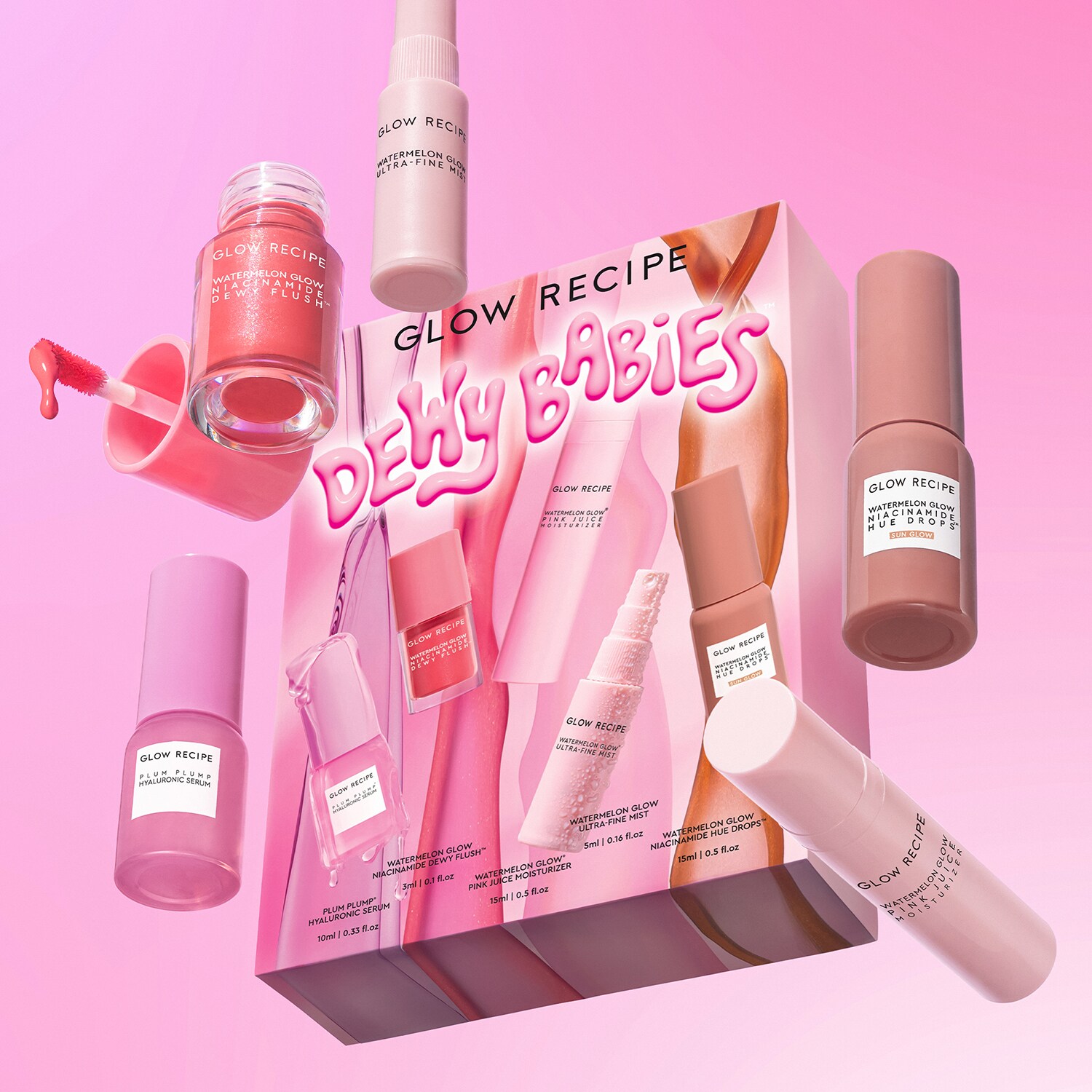 Dewy Babies - Set de produse best-seller Glow Recipe ≡ SEPHORA
