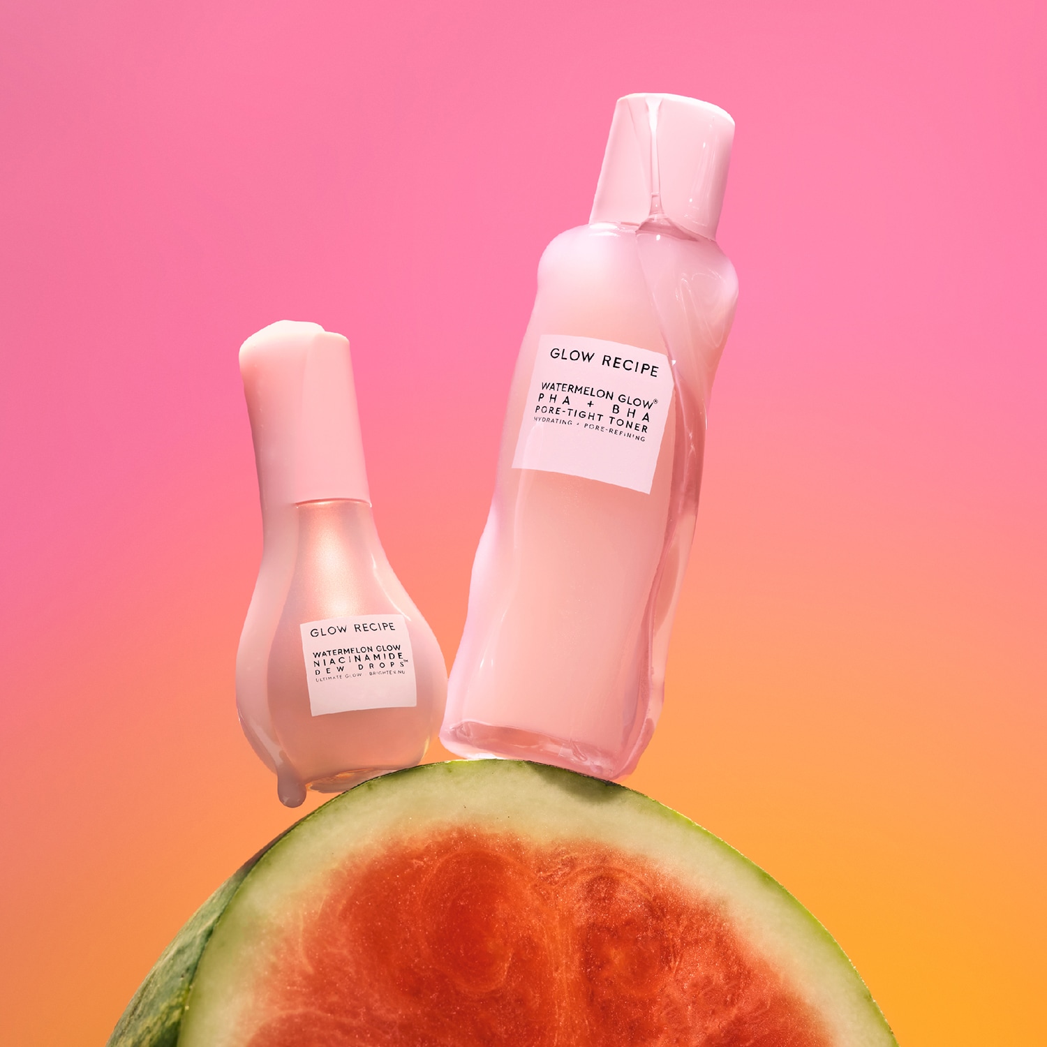 Watermelon Glow Dewy Skin Routine - Seyahat Seti GLOW RECIPE ≡ SEPHORA