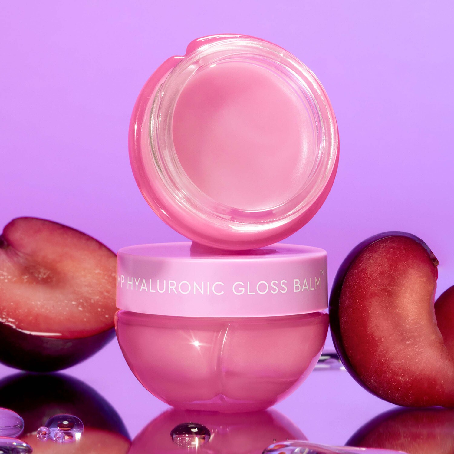 Plum Plump Hyaluronic - Błyszczący balsam do ust i GLOW RECIPE ≡ SEPHORA