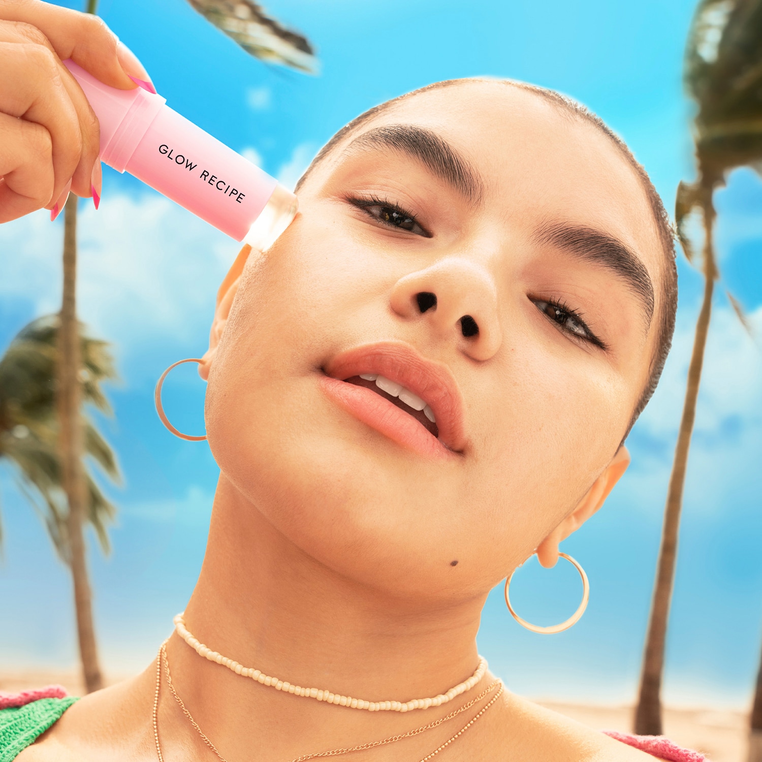 Watermelon Glow Niacinamide Dew Balm Sunscreen Stick - SPF 30 - Balsam ...