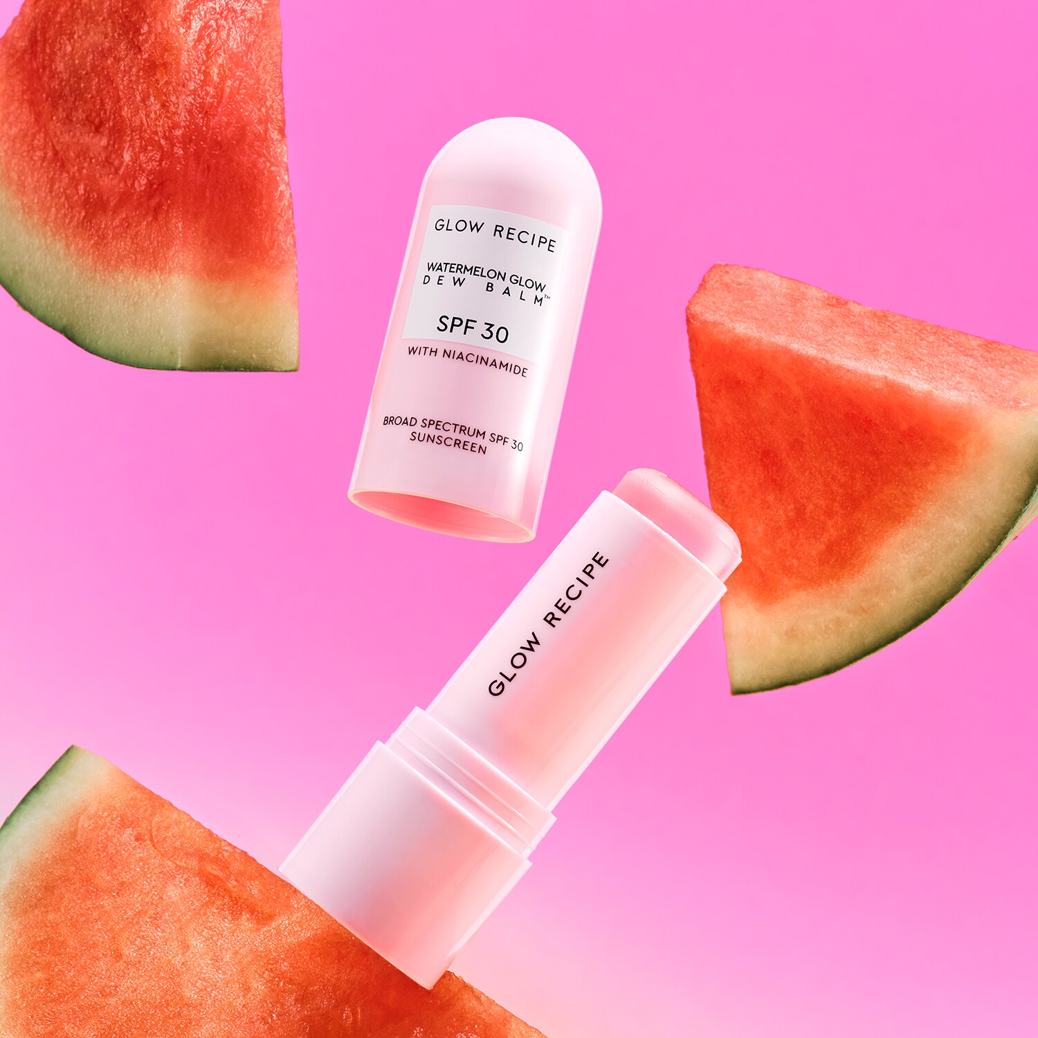 Watermelon Glow Niacinamide Dew Balm Sunscreen Stick - SPF 30 de GLOW ...