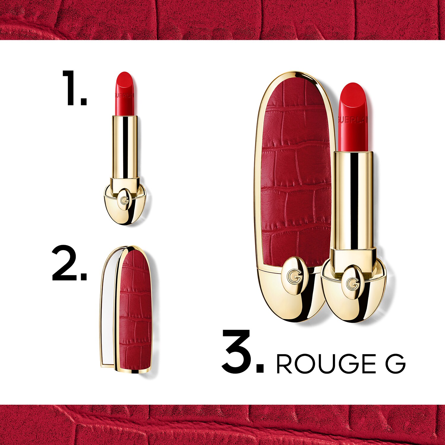 Rouge G - La recharge - Le rouge à lèvres soin personnalisable Edition ...