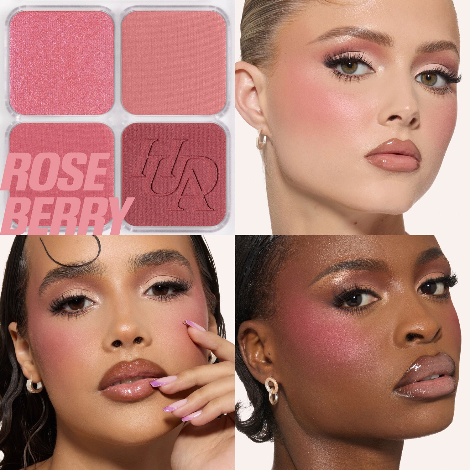 Blush Filter Blurring Blushlighters Palette - Paleta de blush e ...