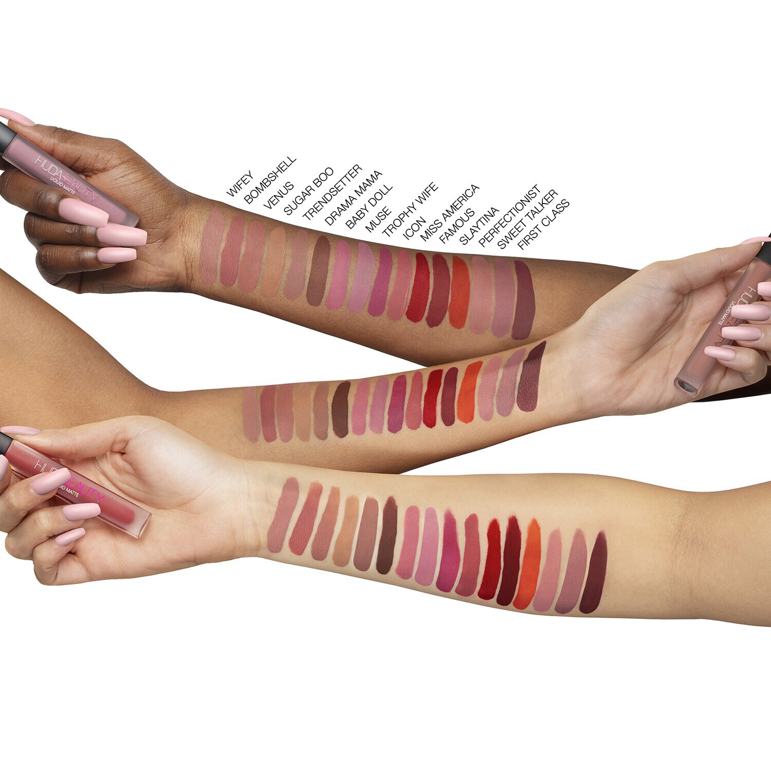 Liquid Matte Lipstick | HUDA BEAUTY Ruj mat ≡ SEPHORA