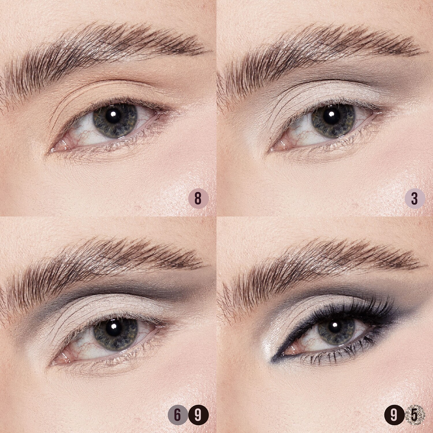 Creamy Obsessions Grey - Palette di ombretti di HUDA BEAUTY ≡ SEPHORA