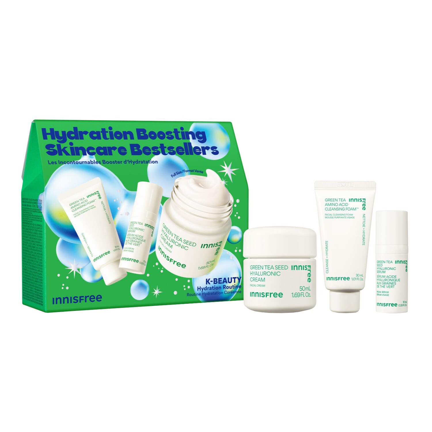 Innisfree - Hydration Boosting Skincare Bestsellers - Ansiktsvård ...
