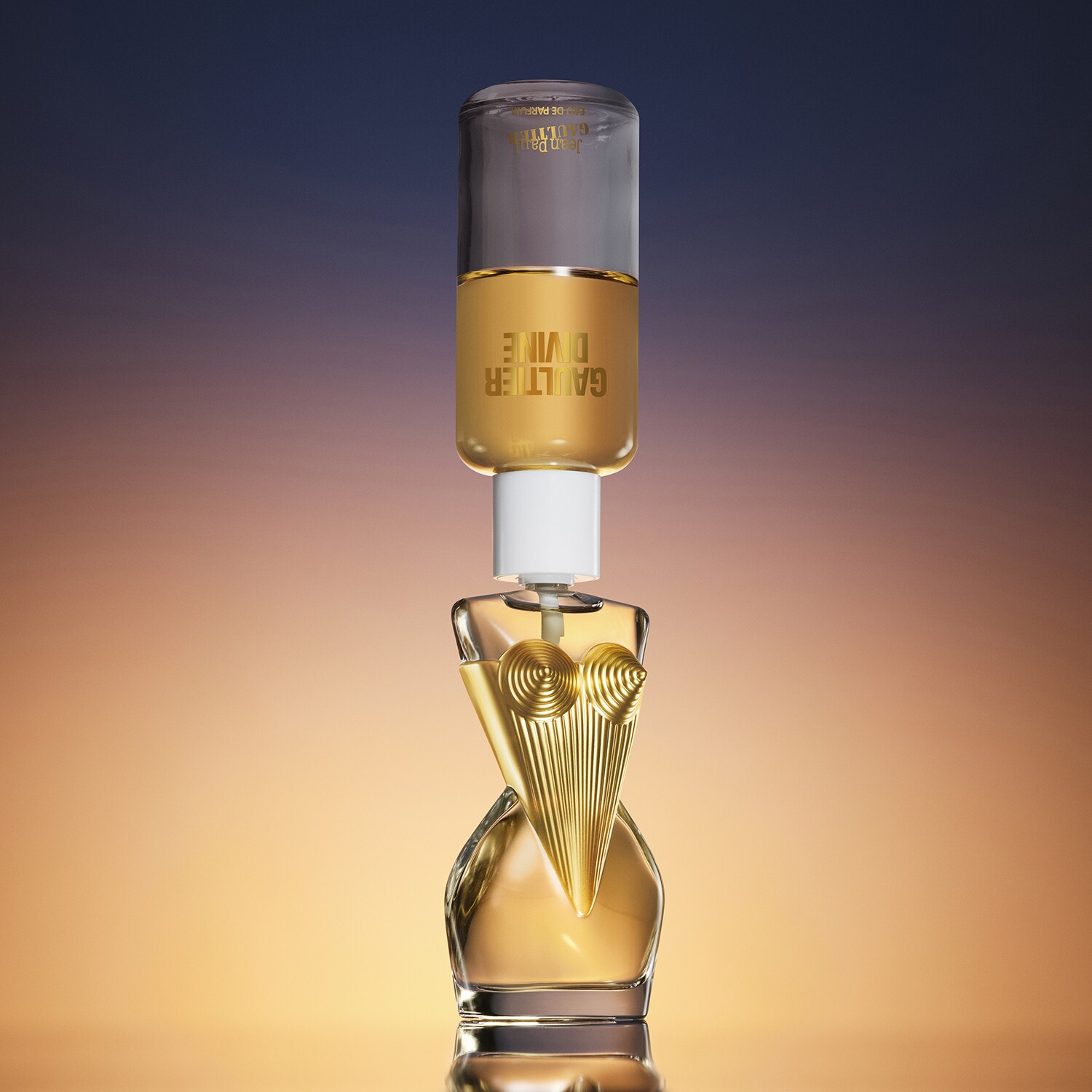 Gaultier Divine - Eau de Parfum Notes de Sel, fleur de lys, meringue de ...