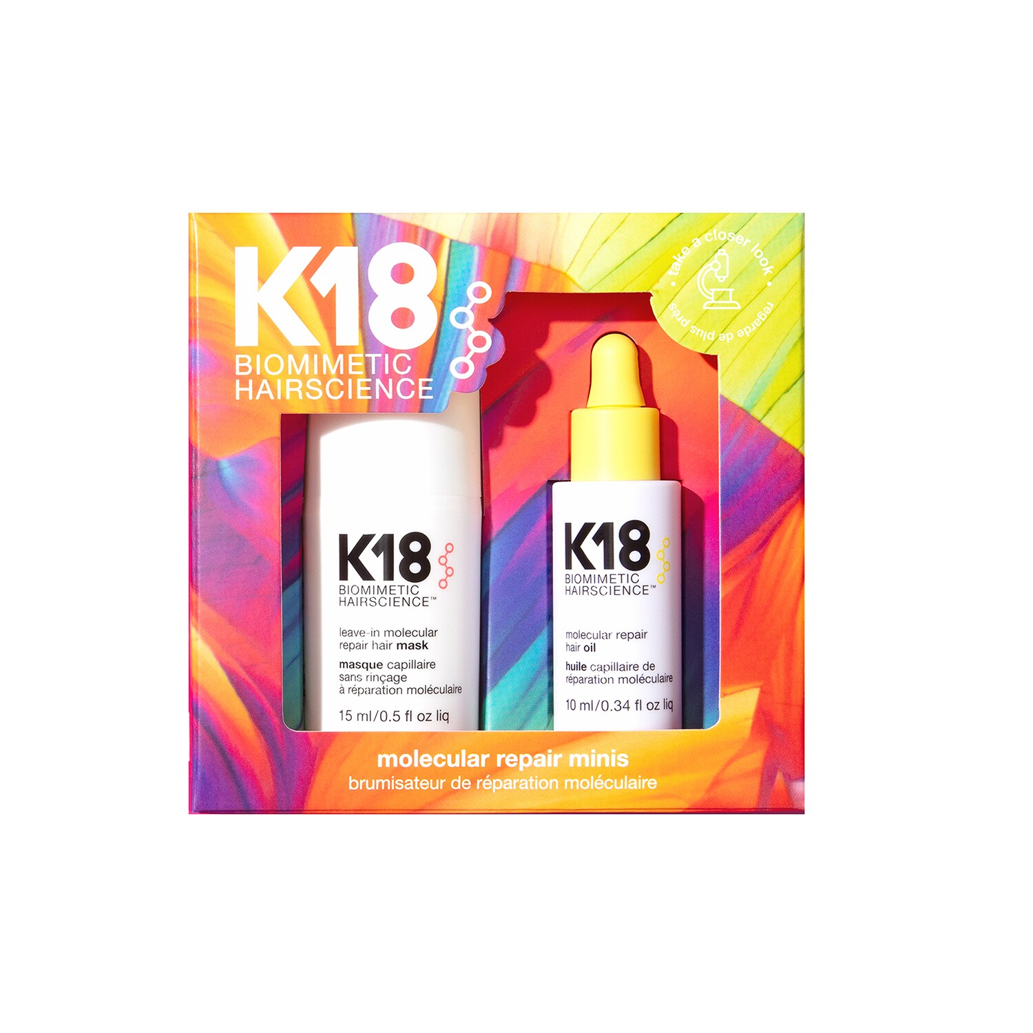 K18 - Molecular Repair Minis - Reparerande Och Frissmotverkande Kit