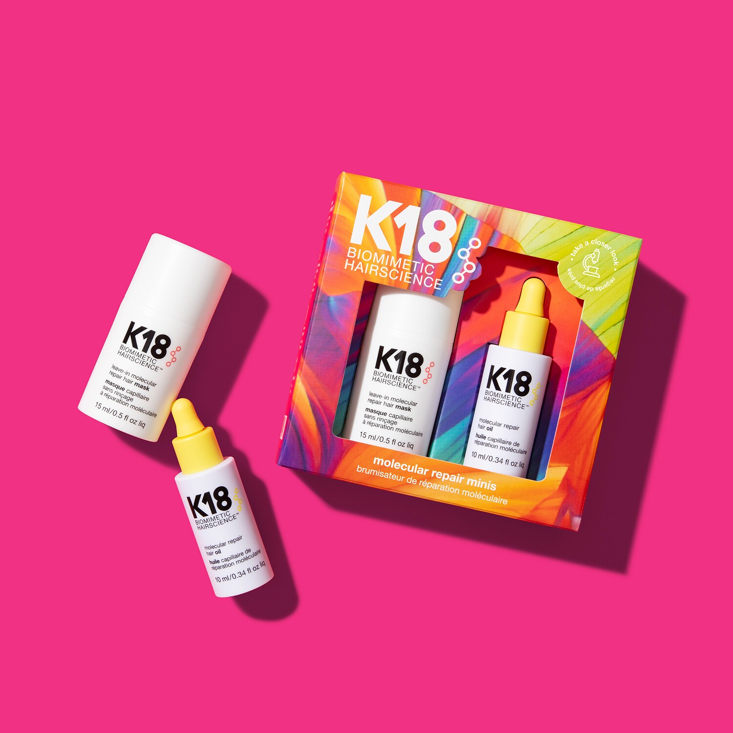 Molecular Repair Minis - Coffret Routine Réparation et Anti-frisottis de K18 ≡ SEPHORA