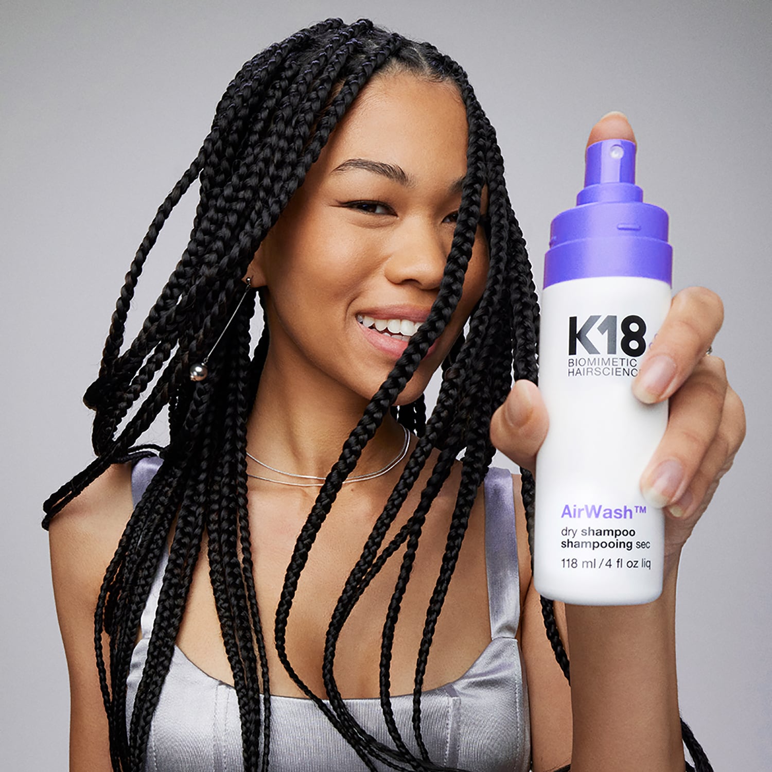 AirWash Dry Shampoo - Shampooing sec réducteur de sébum et anti-odeurs ...