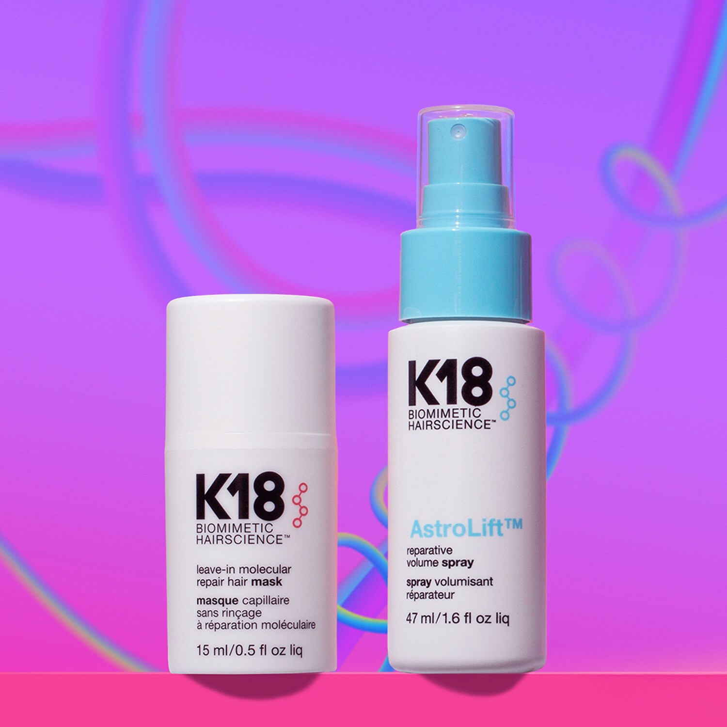 Healthy Volume - Coffret minis soins cheveux volume de K18 ≡ SEPHORA