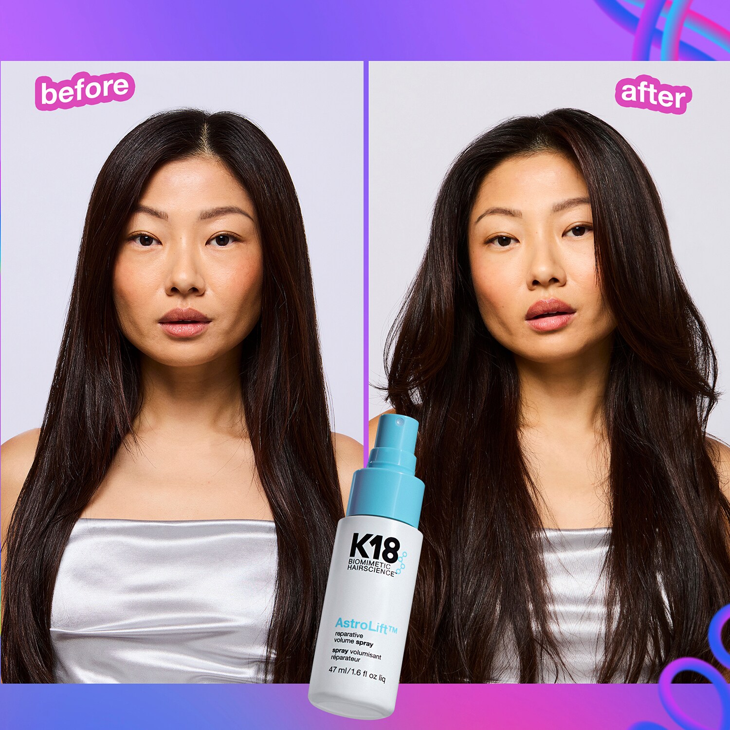 Healthy Volume - Coffret minis soins cheveux volume de K18 ≡ SEPHORA