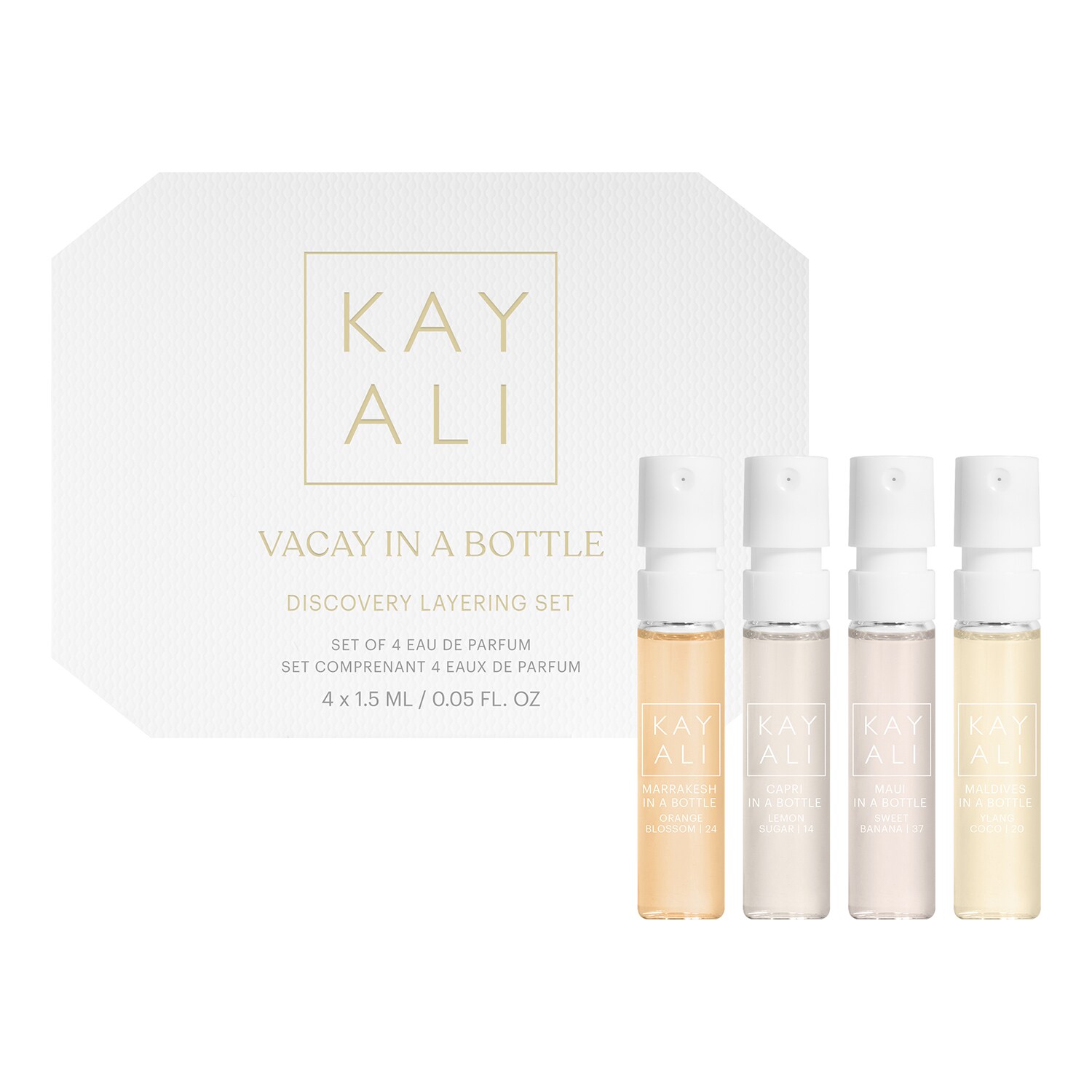 Vacay in a Bottle Sample Set de KAYALI ≡ SEPHORA