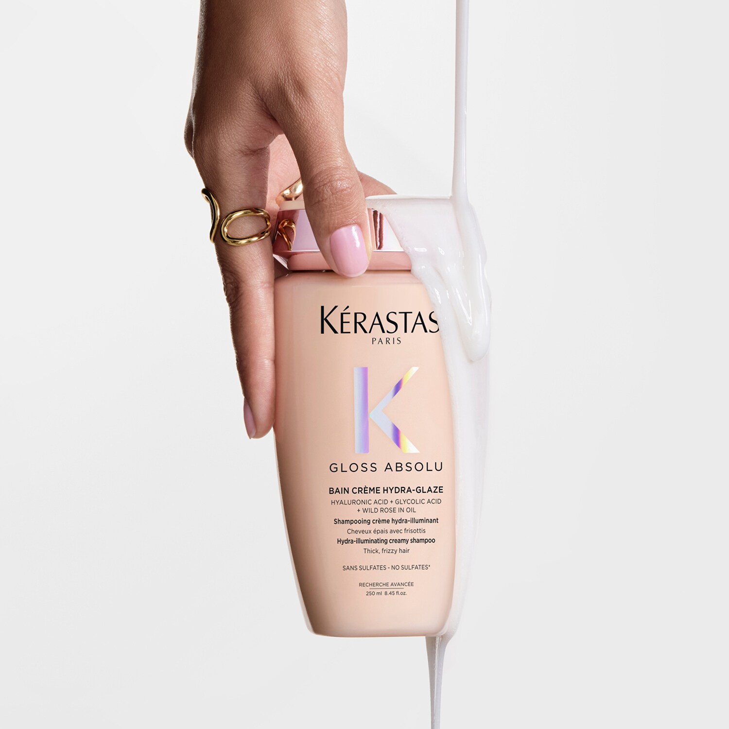 Gloss Absolu - Bain Crème Hydra-Glaze per capelli spessi tendenti al ...