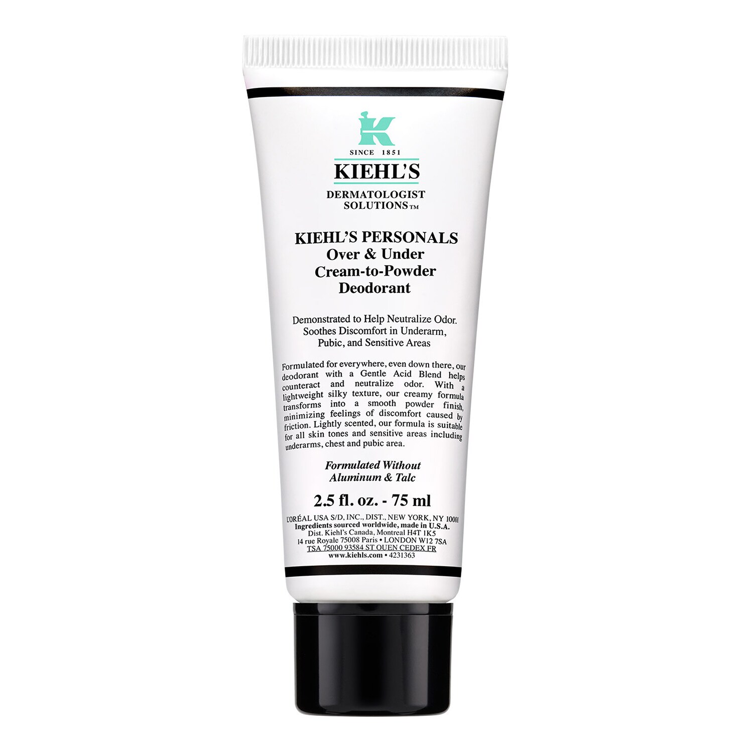 Personals - Over & Under deodorante da crema a polvere di KIEHL'S SINCE ...