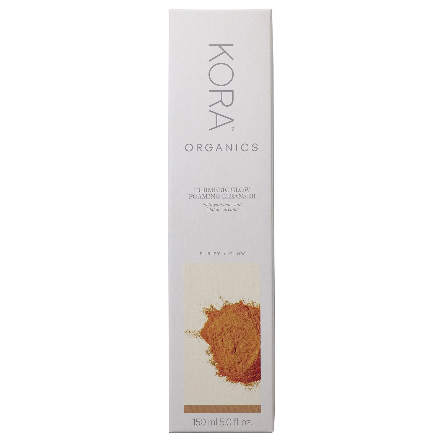 Turmeric Glow Foaming Cleanser - Detergente schiumoso in gel di KORA ...