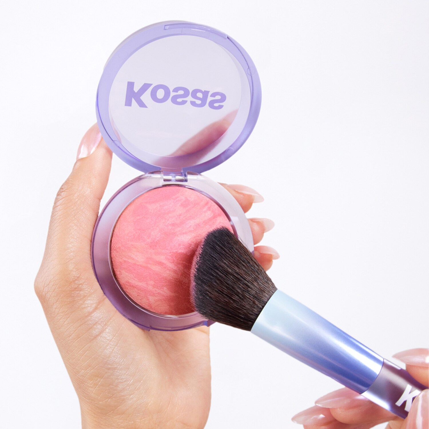 Brush - Brocha biselada para colorete de Kosas ≡ SEPHORA