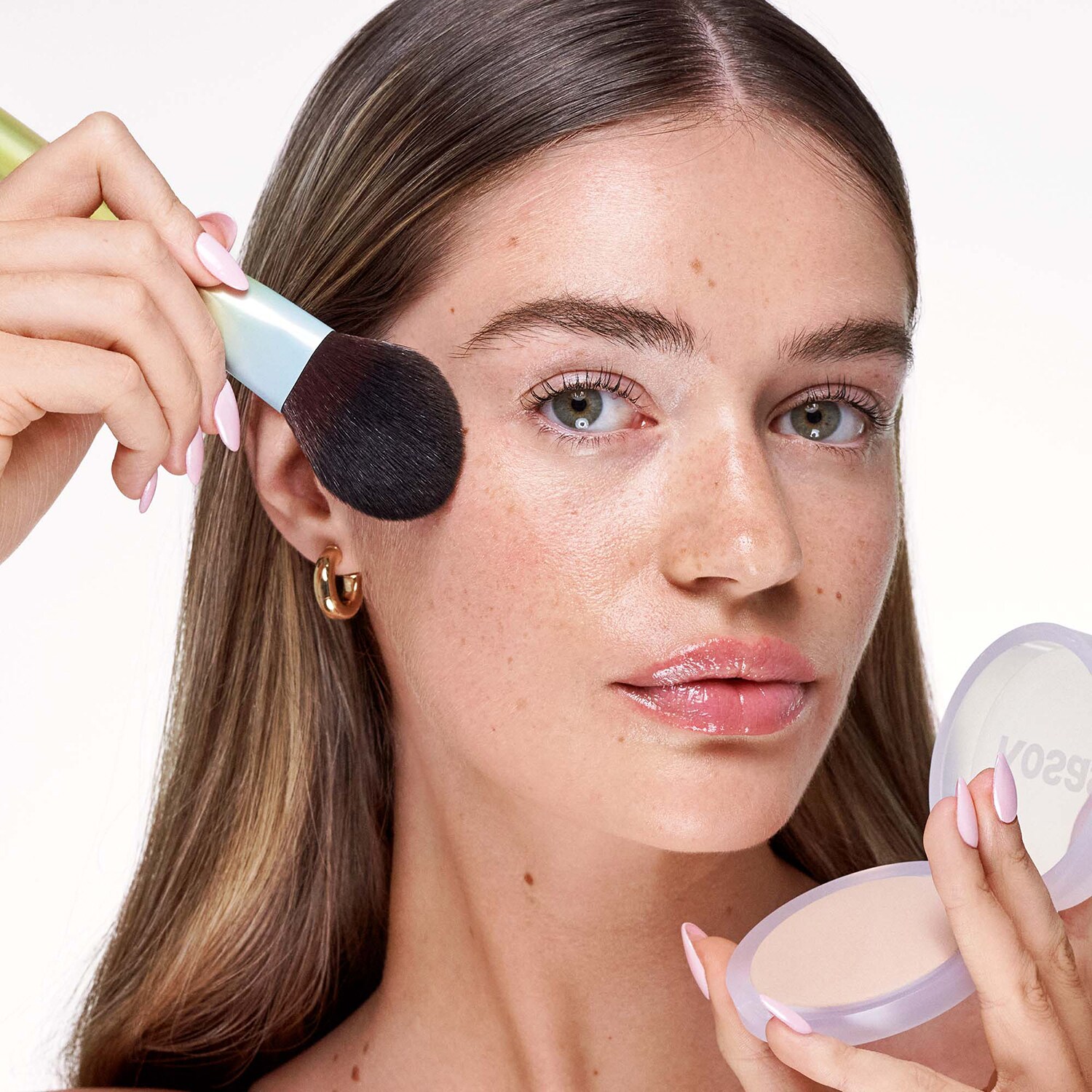 Kosas - Brush - Avsmalnande Borste För Puder