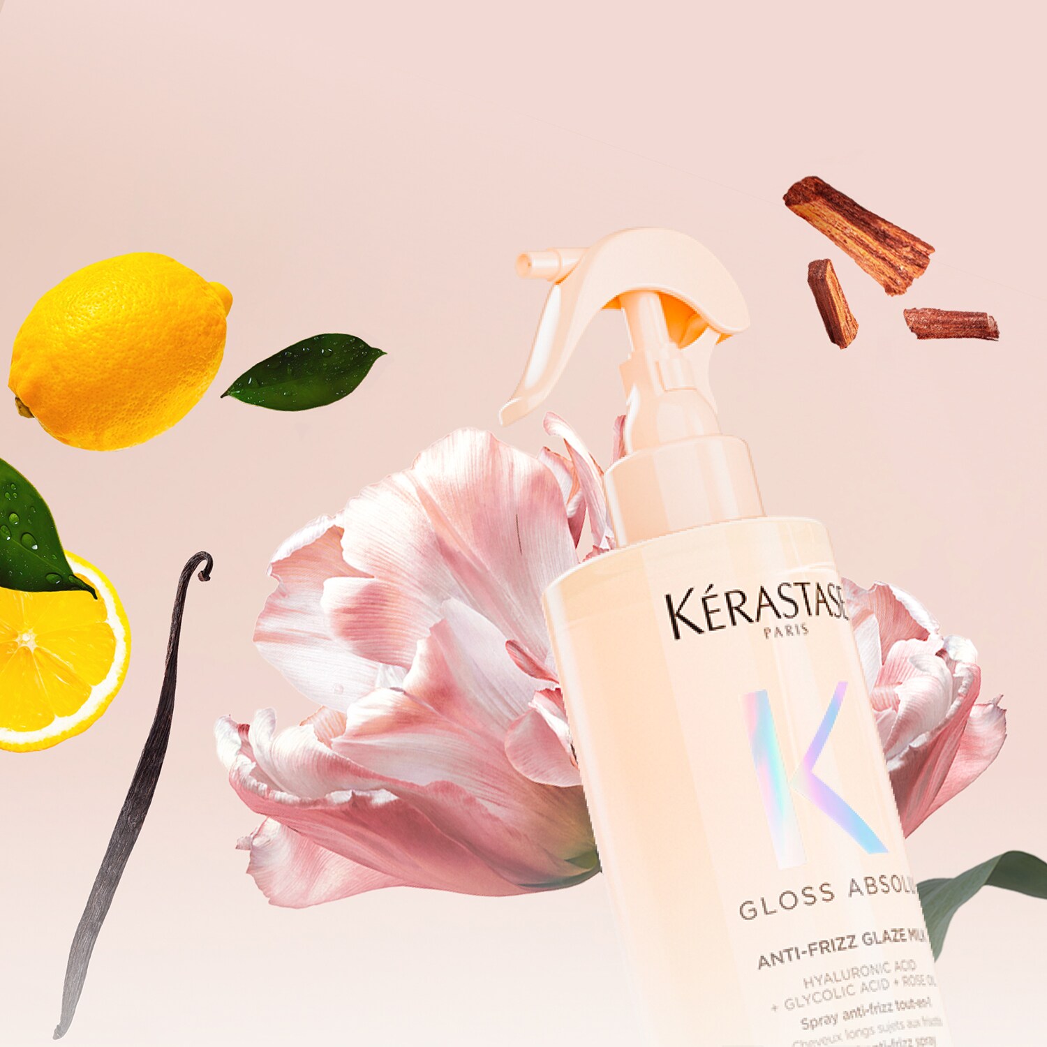 Gloss Absolu Anti-Frizz Glaze Milk - Spray per capelli tendenti al crespo di KÉRASTASE ≡ SEPHORA