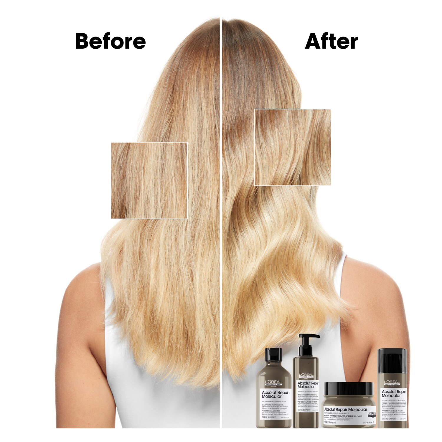 Absolut Repair Molecular - Σαμπουάν L'Oréal Professionnel ≡ SEPHORA