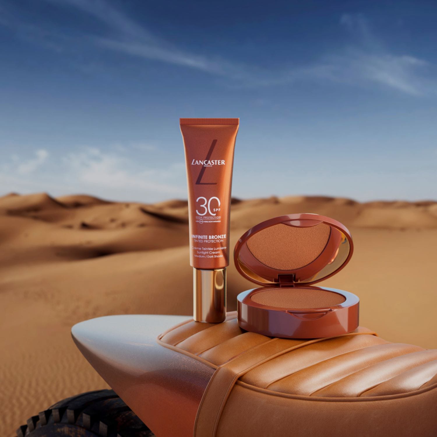 Lancaster Infinite Bronze Sunlight Cream SPF30 50 ML Medium/Dark ...