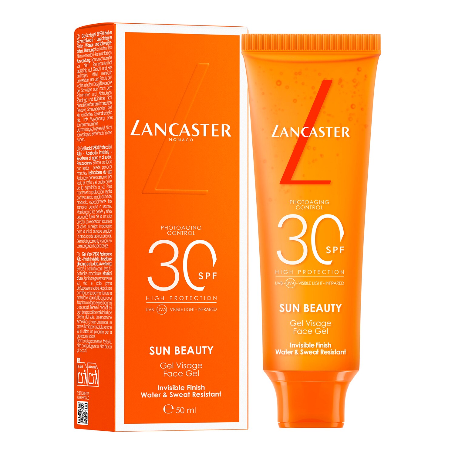 Sun Beauty Face Gel SPF 30 - Protezione solare gel di LANCASTER ≡ SEPHORA
