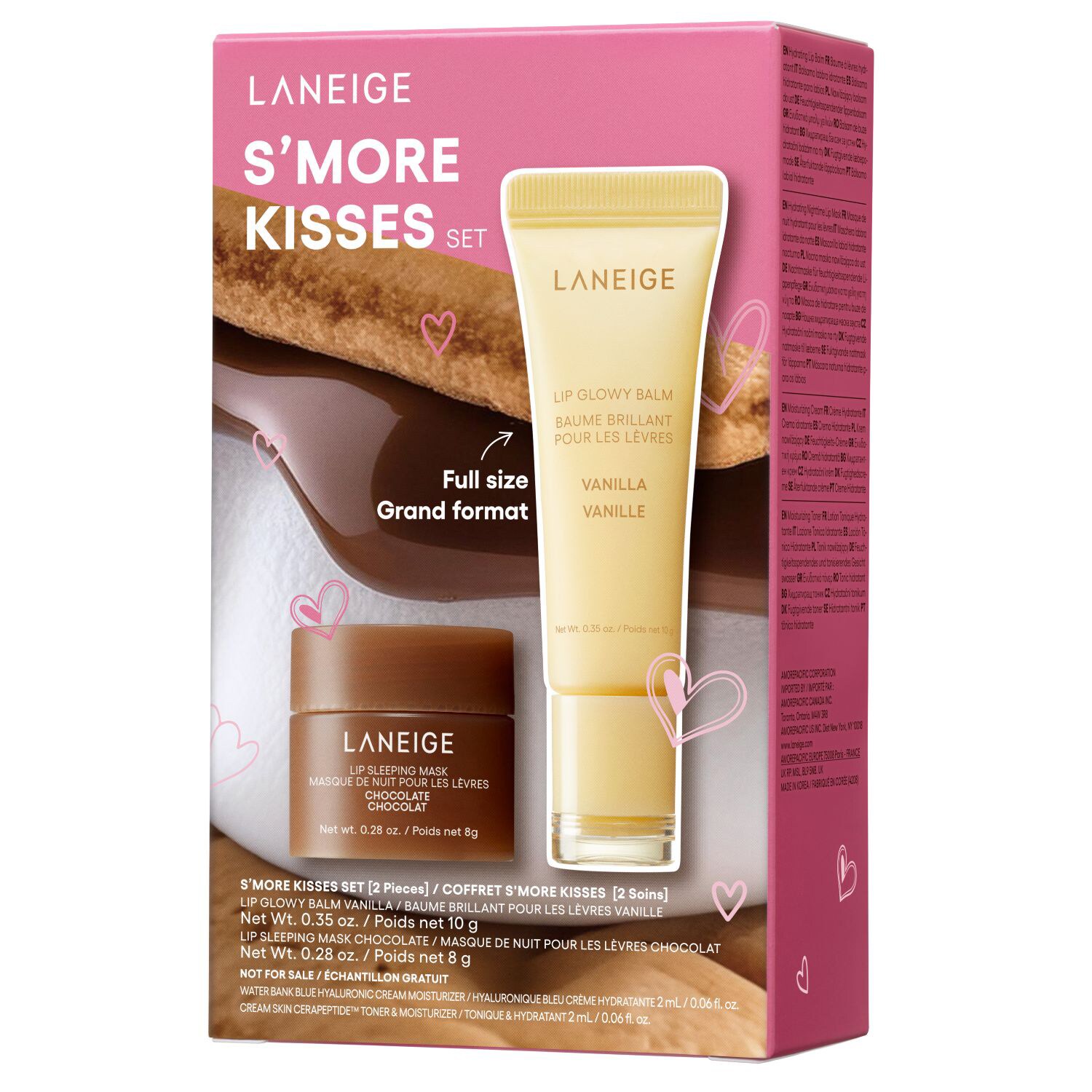 Laneige - S'more Kisses Set - Duokit För Läpparna