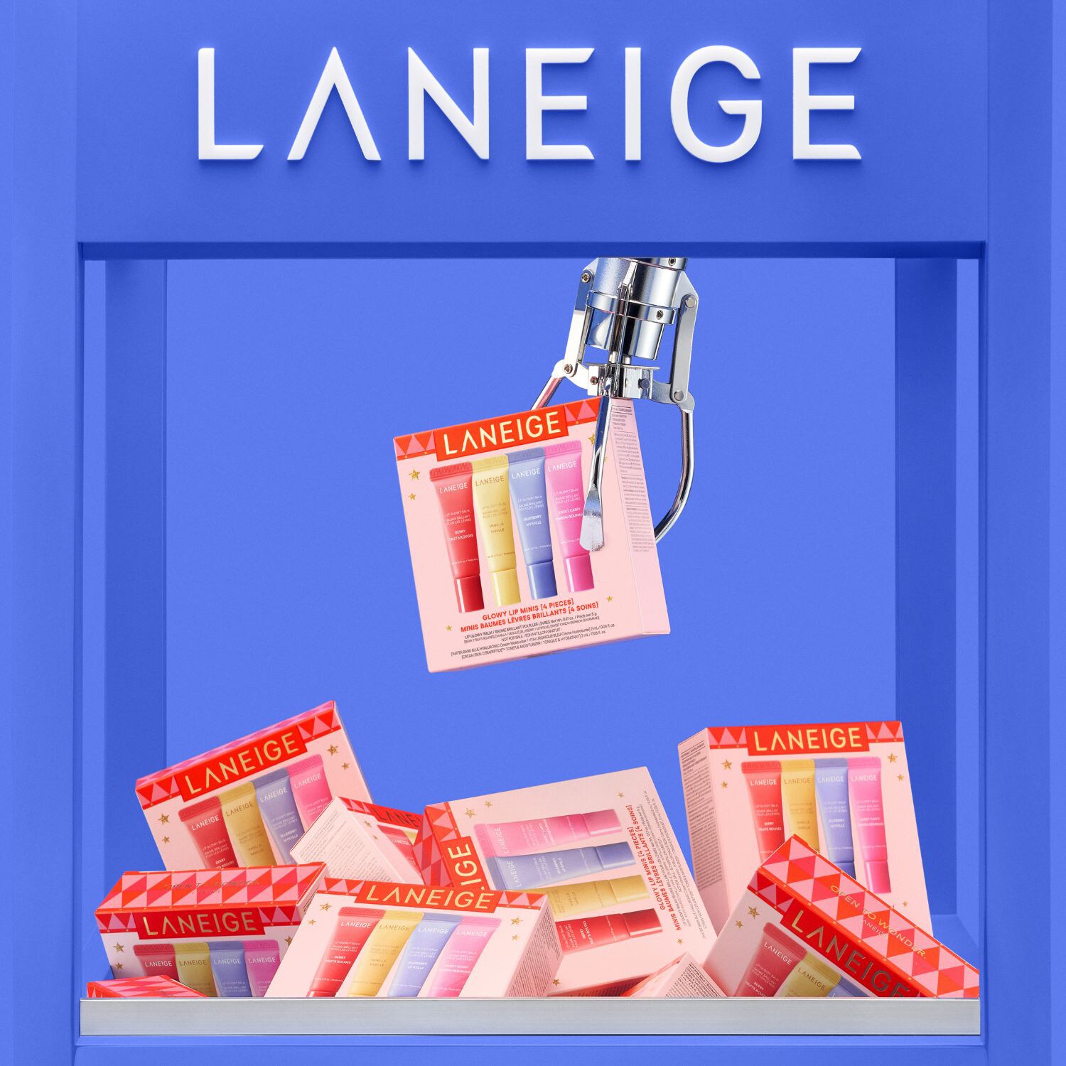 Laneige - Glowy Lip Minis Set - Set Med Glansiga Läppbalsam