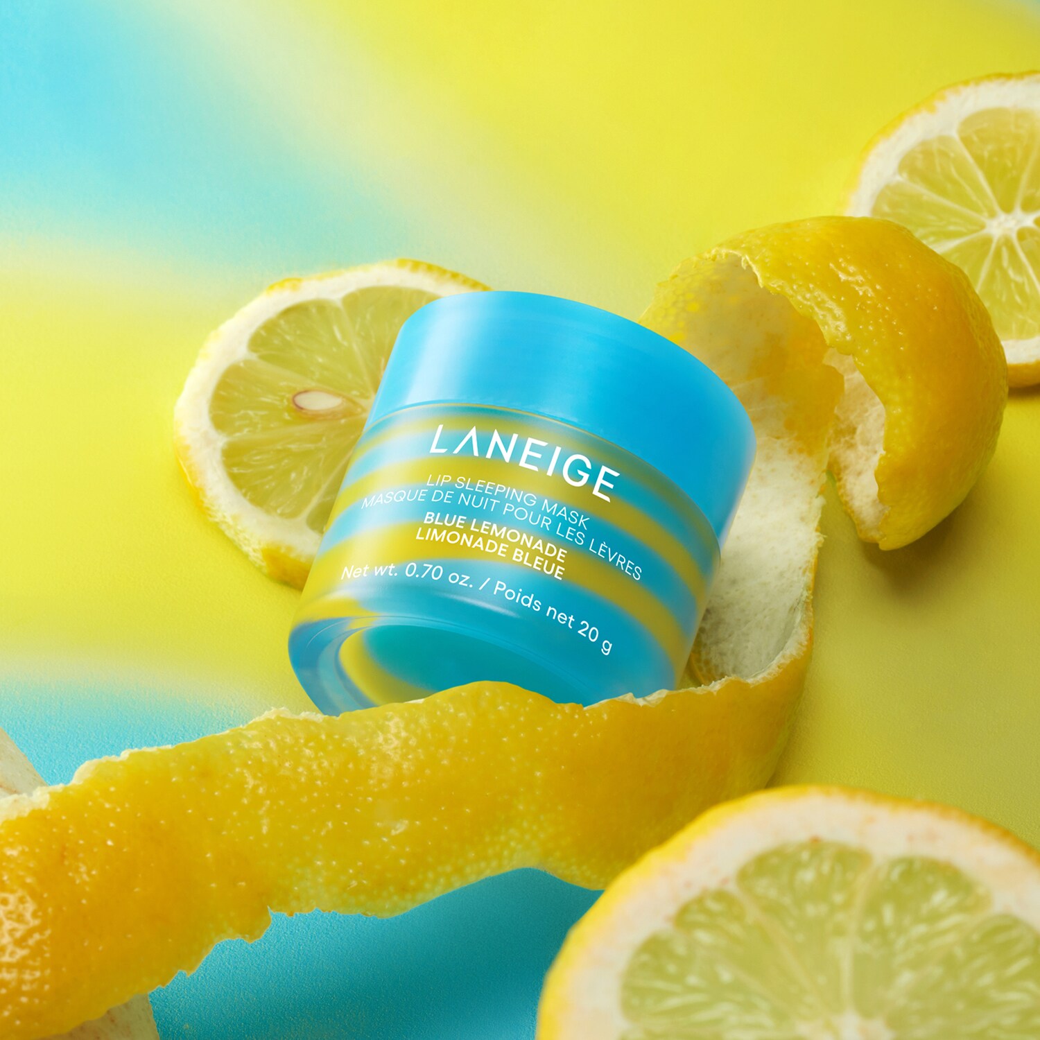 Lip Sleeping Mask Blue Lemonade - Masca de noapte pentru buze, editie ...