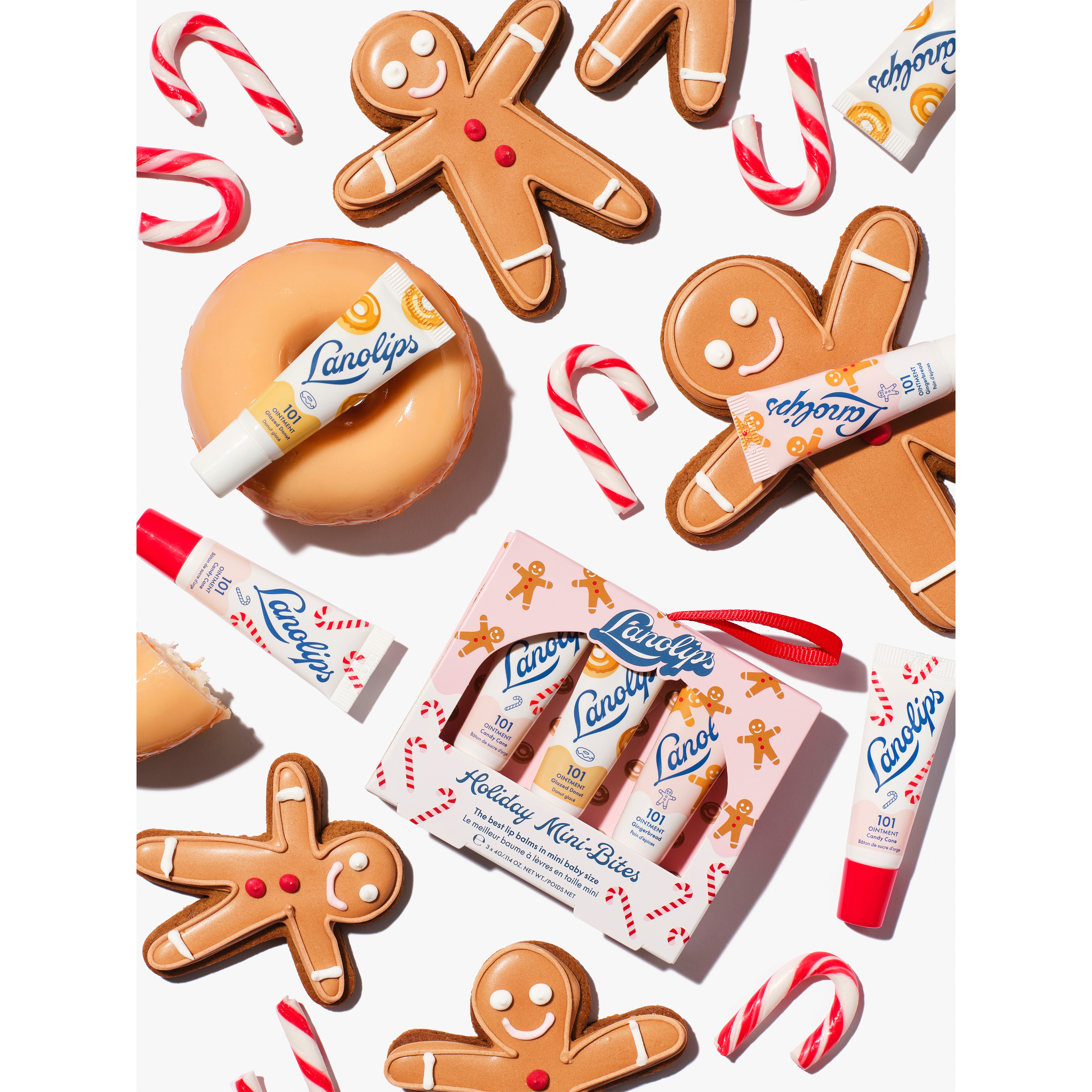 Holiday Mini Bites - baumes à lèvres en taille mini de LANOLIPS ≡ SEPHORA