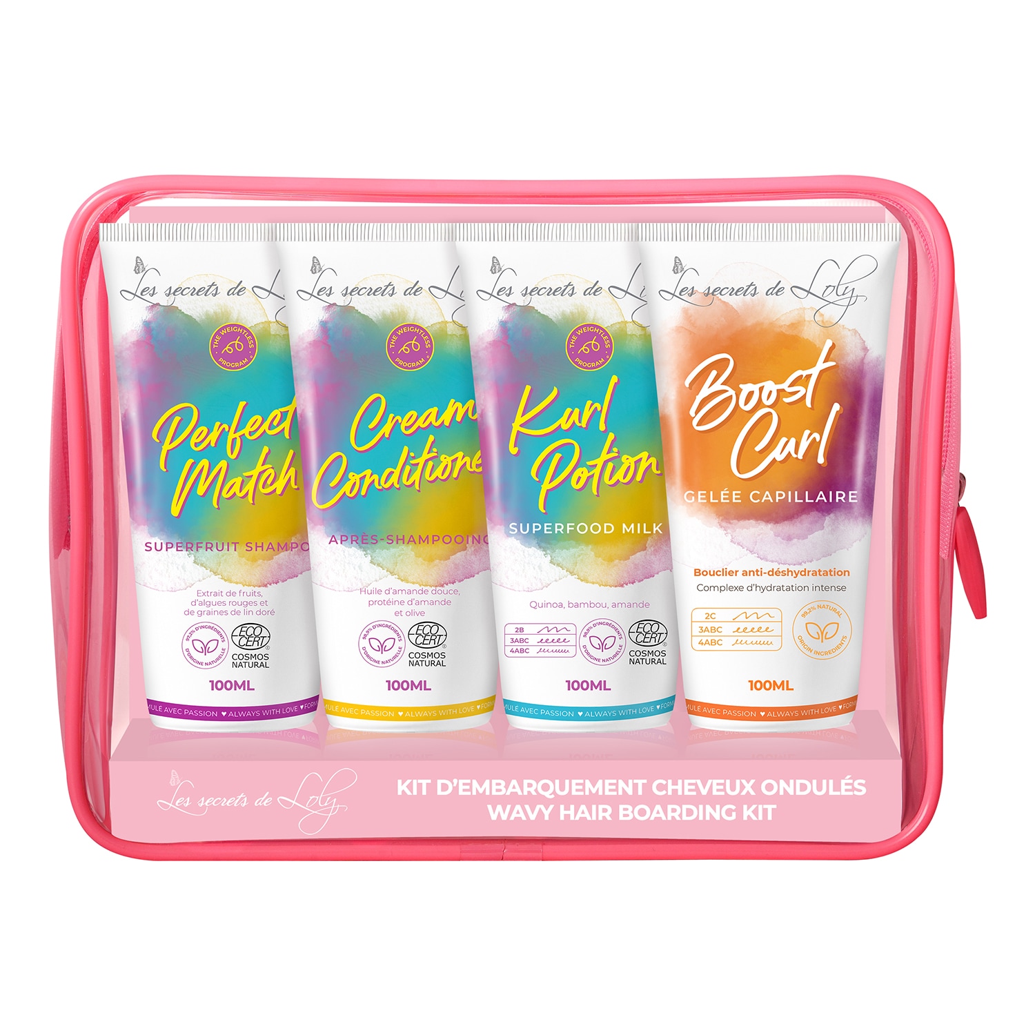 Trousse Voyage - Rituel soin cheveux ondulés de LES SECRETS DE LOLY ≡ SEPHORA