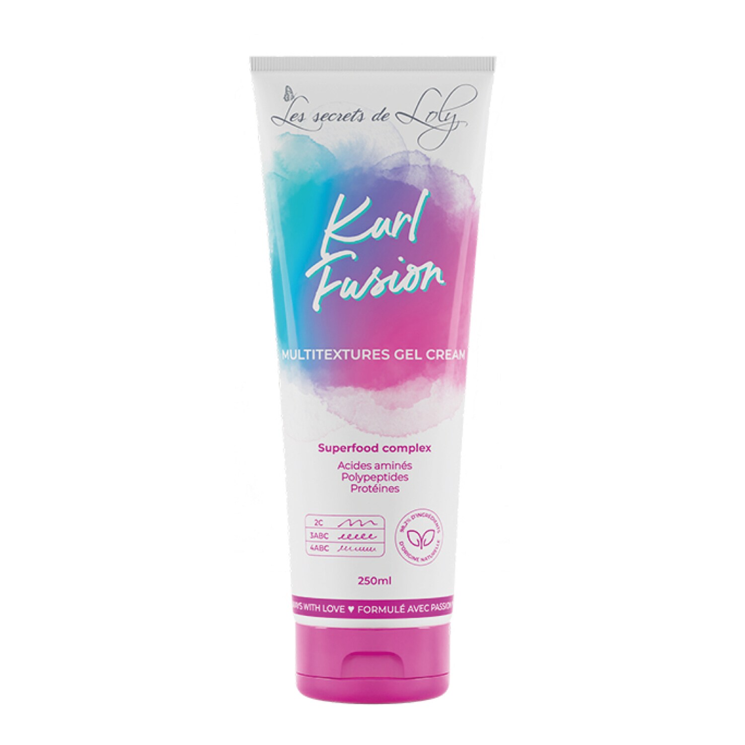 Kurl Fusion - Gel crème pour cheveux multi-texturés de LES SECRETS DE ...