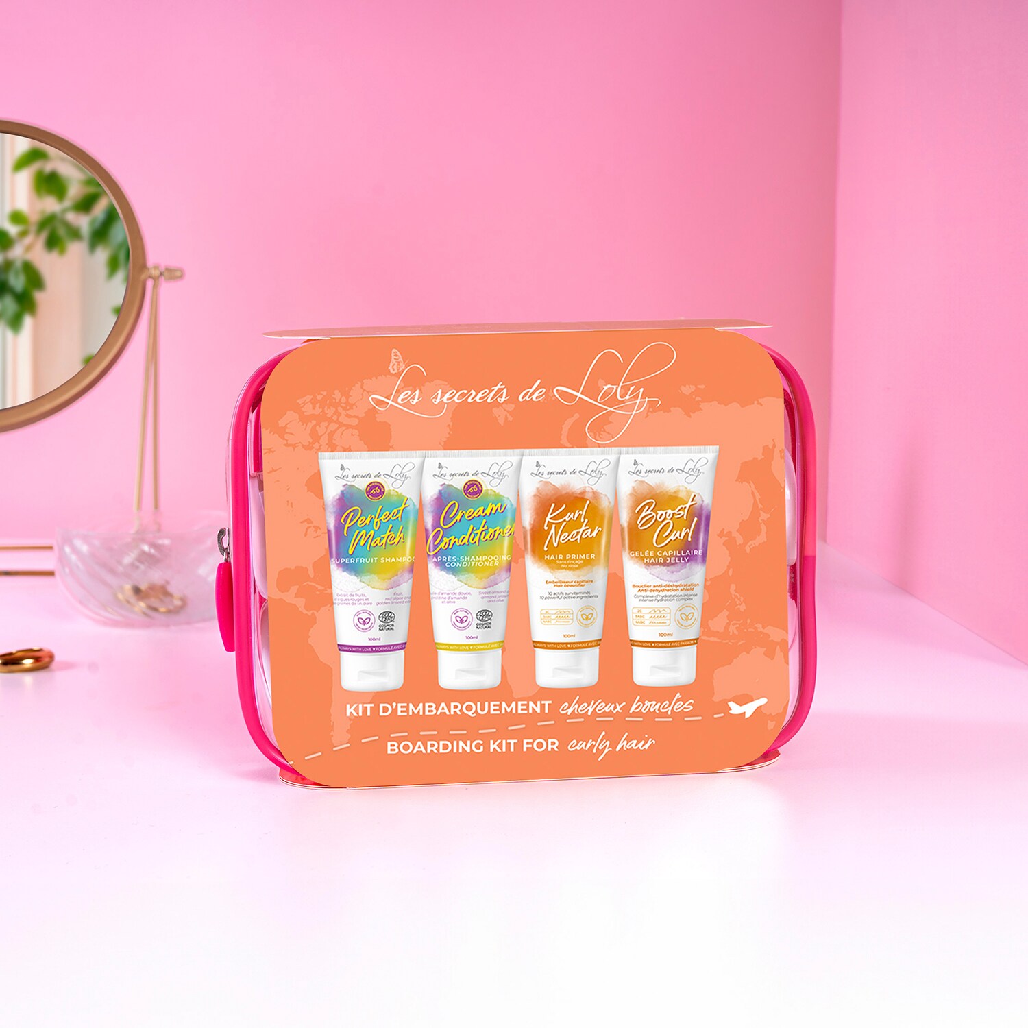 Trousse Voyage - Rituel soin cheveux bouclés de LES SECRETS DE LOLY ≡ ...
