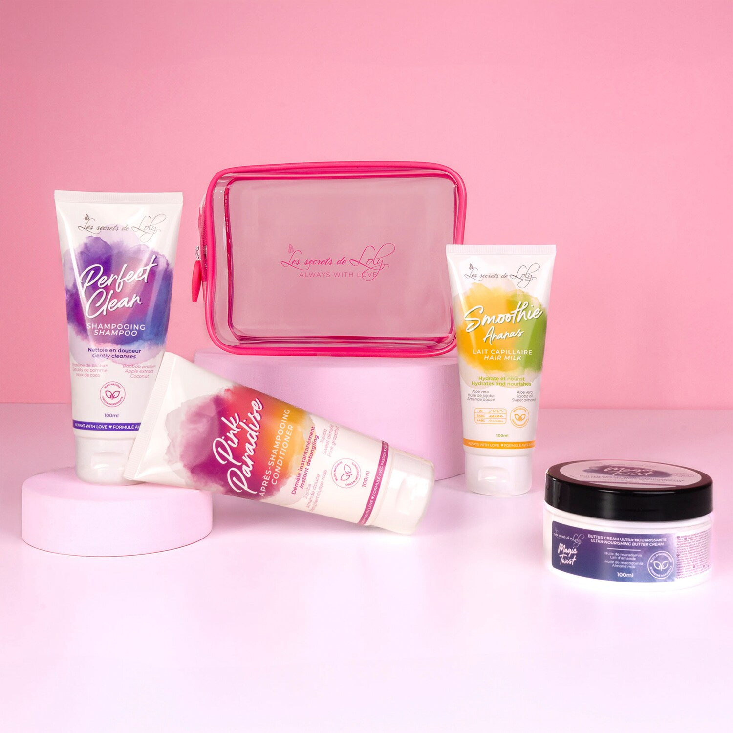 Trousse Voyage - Rituel soin cheveux crépus de LES SECRETS DE LOLY ≡ SEPHORA