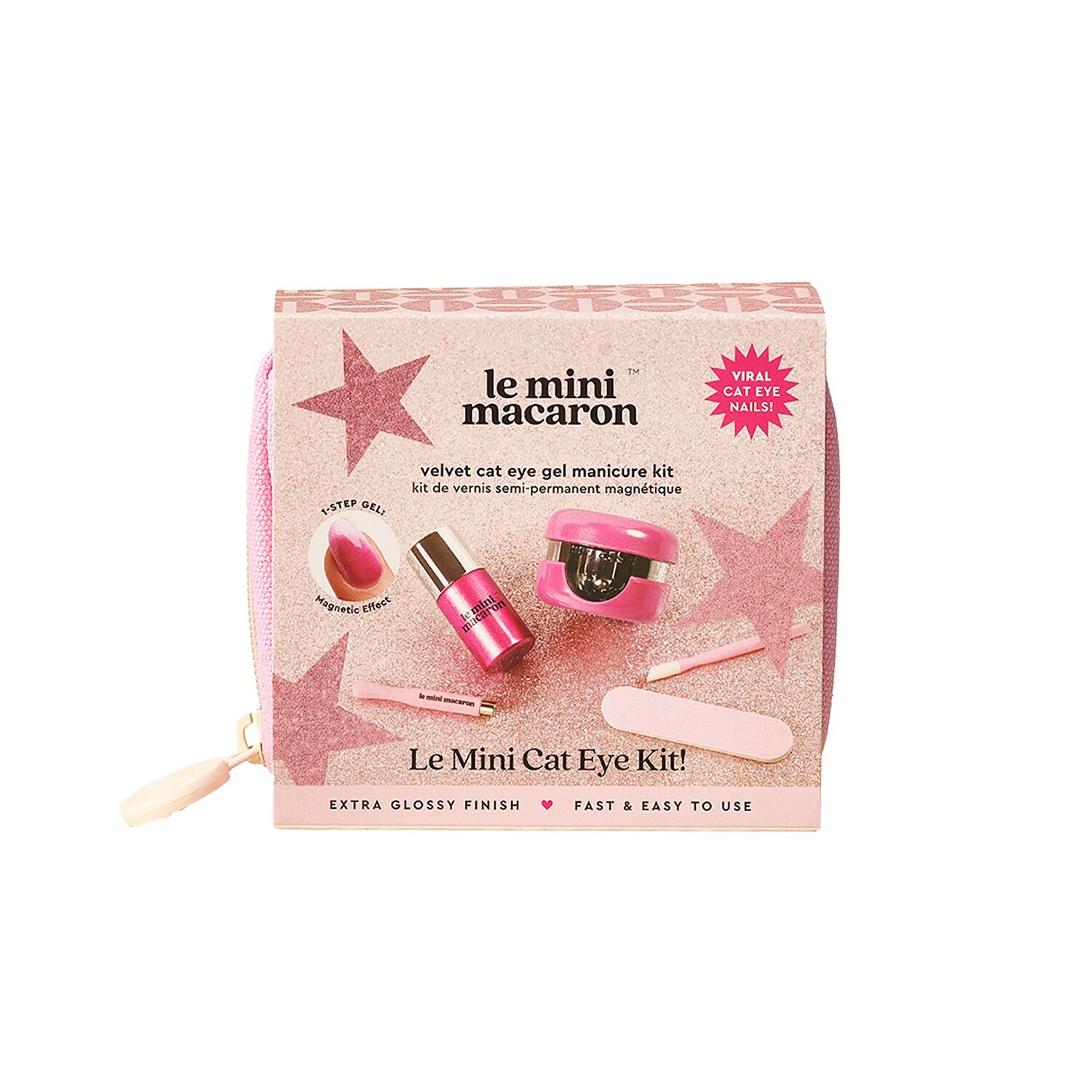 Cosmopolitan Velvet Cat Eye - Kit de Vernis Semi-permanent de LE MINI ...