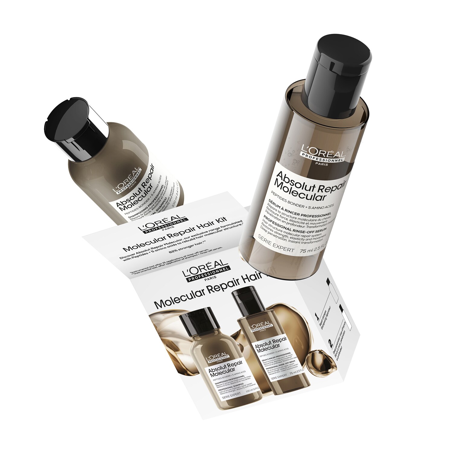 Serie Expert Absolut Repair Molecular - Coffret duo Réparation Cheveux ...